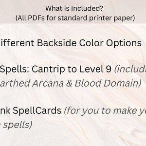 Warlock Dnd Spell Cards | Dnd Spellbook | Dnd Spellbook Cards | Dnd ...