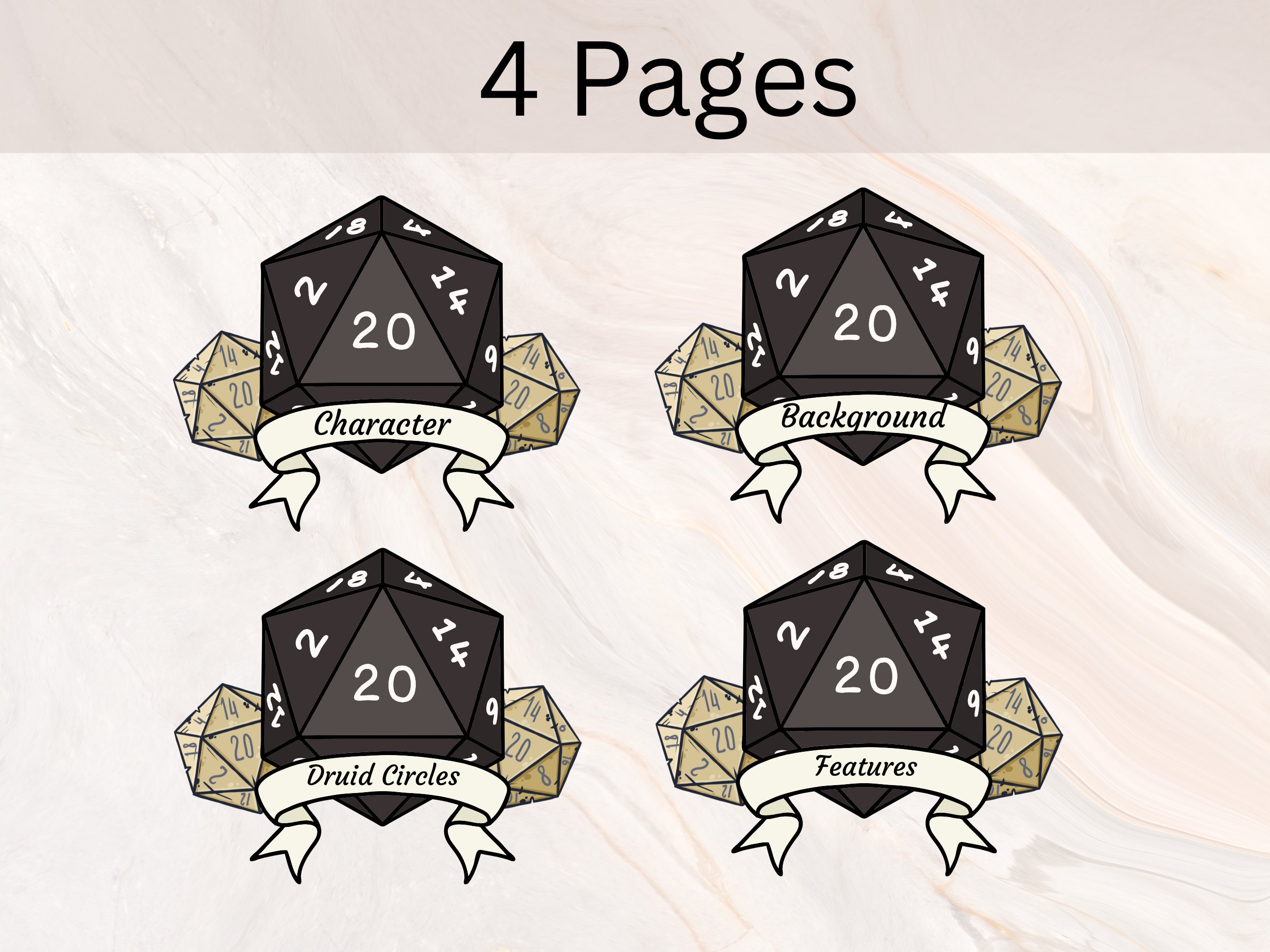 Build a Druid Druid Builder Druid Guide Dnd Build a - Etsy