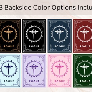 Rogue Dnd Spell Cards | Dnd Spellbook | Dnd Spellbook Cards | Rogue Dnd ...