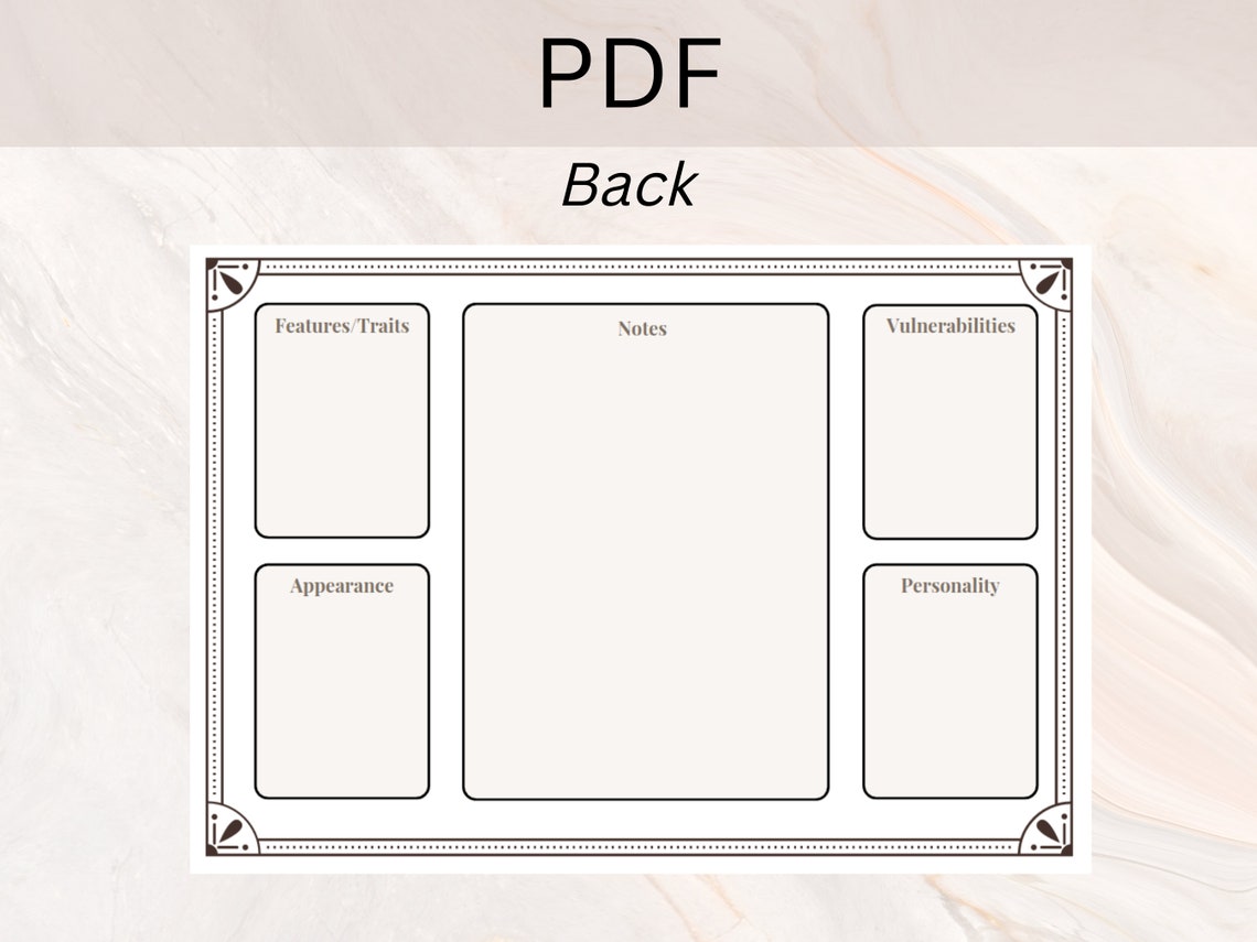 Animal Companion Card | Character Sheet | Animal Character Sheet | Dnd ...