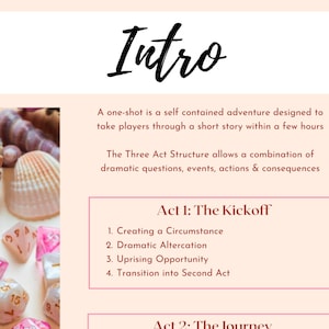 DND Oneshot Outline - Etsy