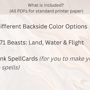 Druid Wild Shapes Cards Dnd 5e | Wild Shape | 71 Beast Transformations ...