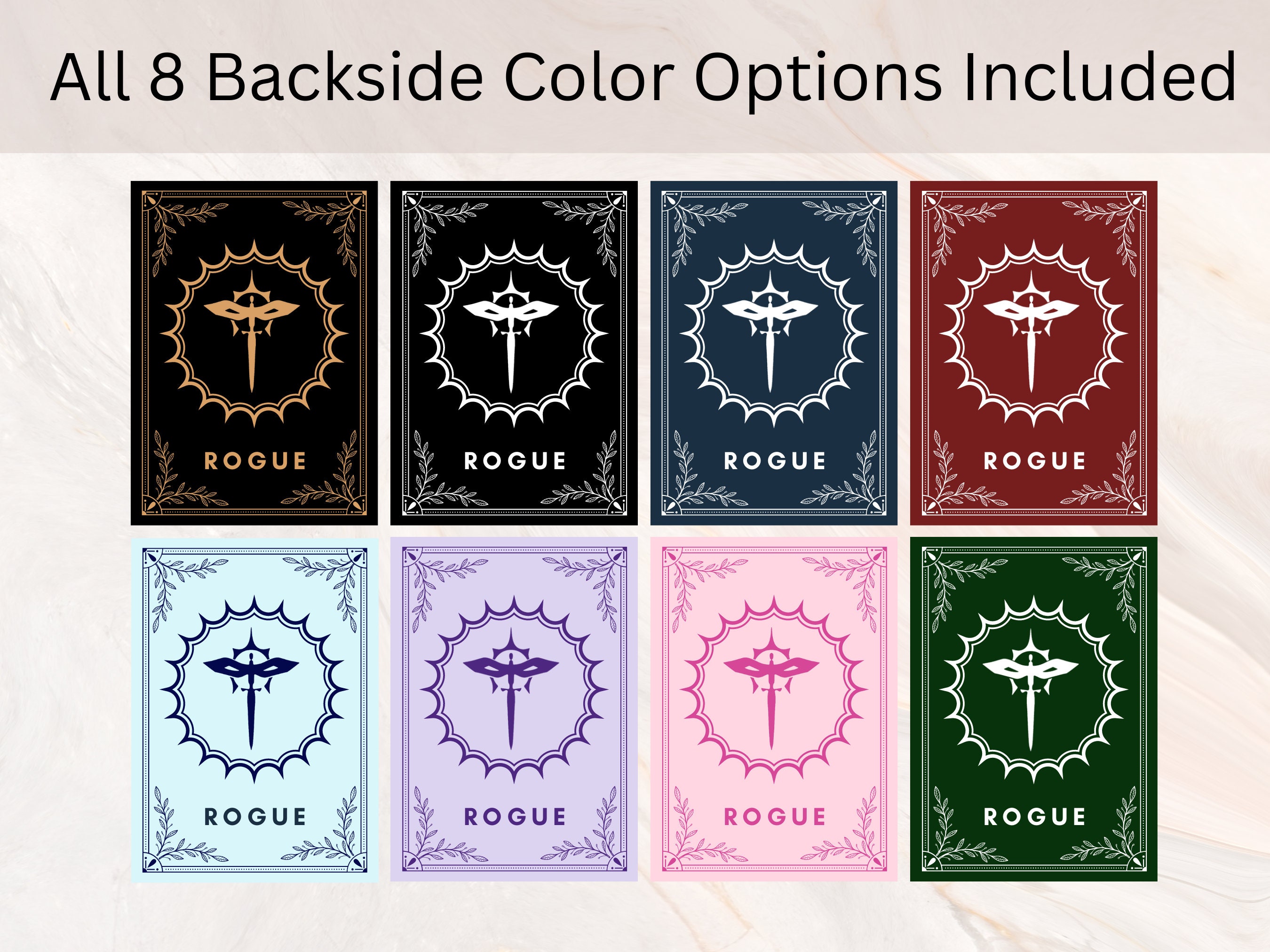 Rogue Ability Cards Dnd Ability Cards D&D Rogue Dnd - Etsy