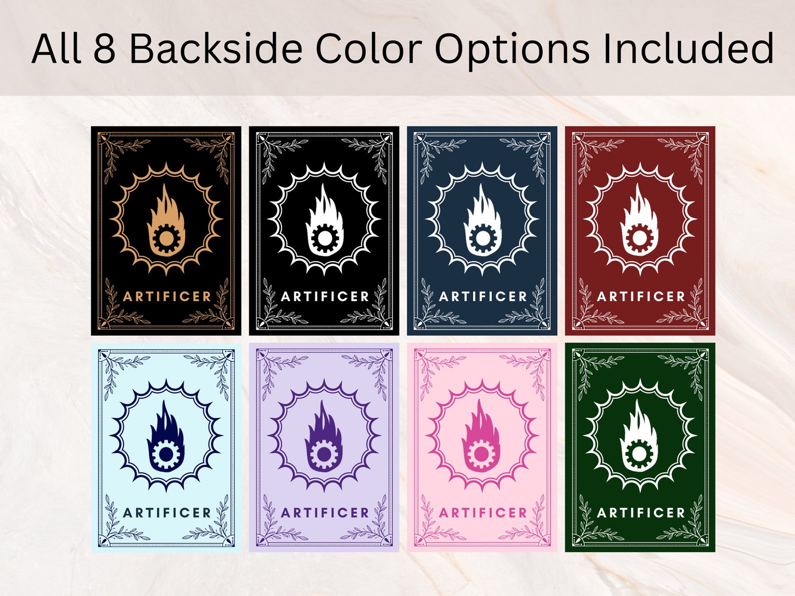 Artificer Dnd Spell Cards | Dnd Spellbook | Dnd Spellbook Cards | Dnd ...
