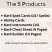 BARD BUNDLE | Dnd Bard Pack | Bard Spell Cards | Bard Instruments ...