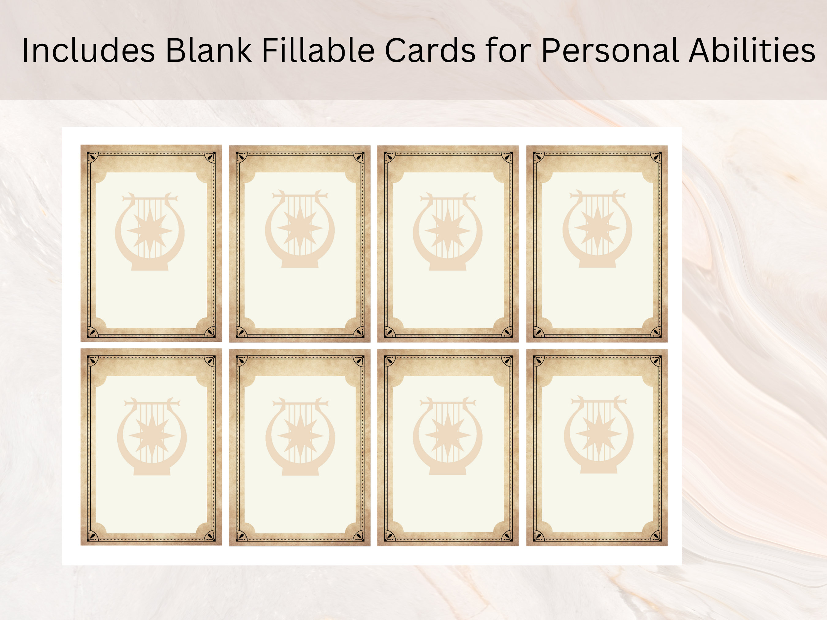Bard Ability Cards Dnd Ability Cards Dnd Bard Dnd - Etsy