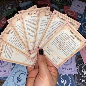 Dnd Spell Cards for Every Class | Dnd Spellbook Bundle | Dnd Spells ...