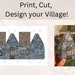 DND Stone Village | Dnd Town | Dnd Printable Town | Dnd House| Dnd Town ...