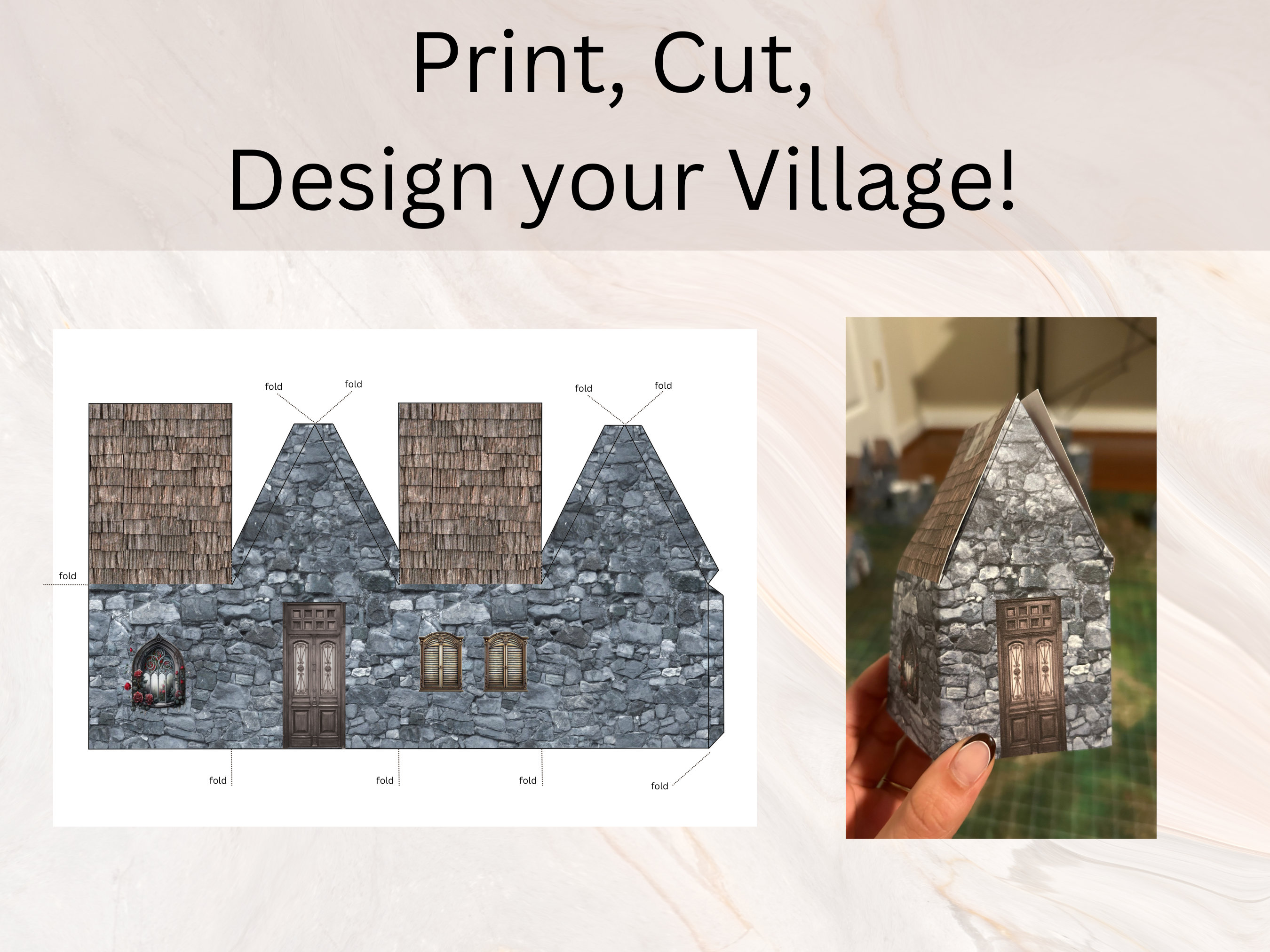 DND Stone Village Dnd Town Dnd Printable Town Dnd House - Etsy Australia