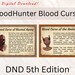 BLOOD HUNTER BUNDLE | Dnd Bloodhunter Pack | Blood Hunter Spells ...