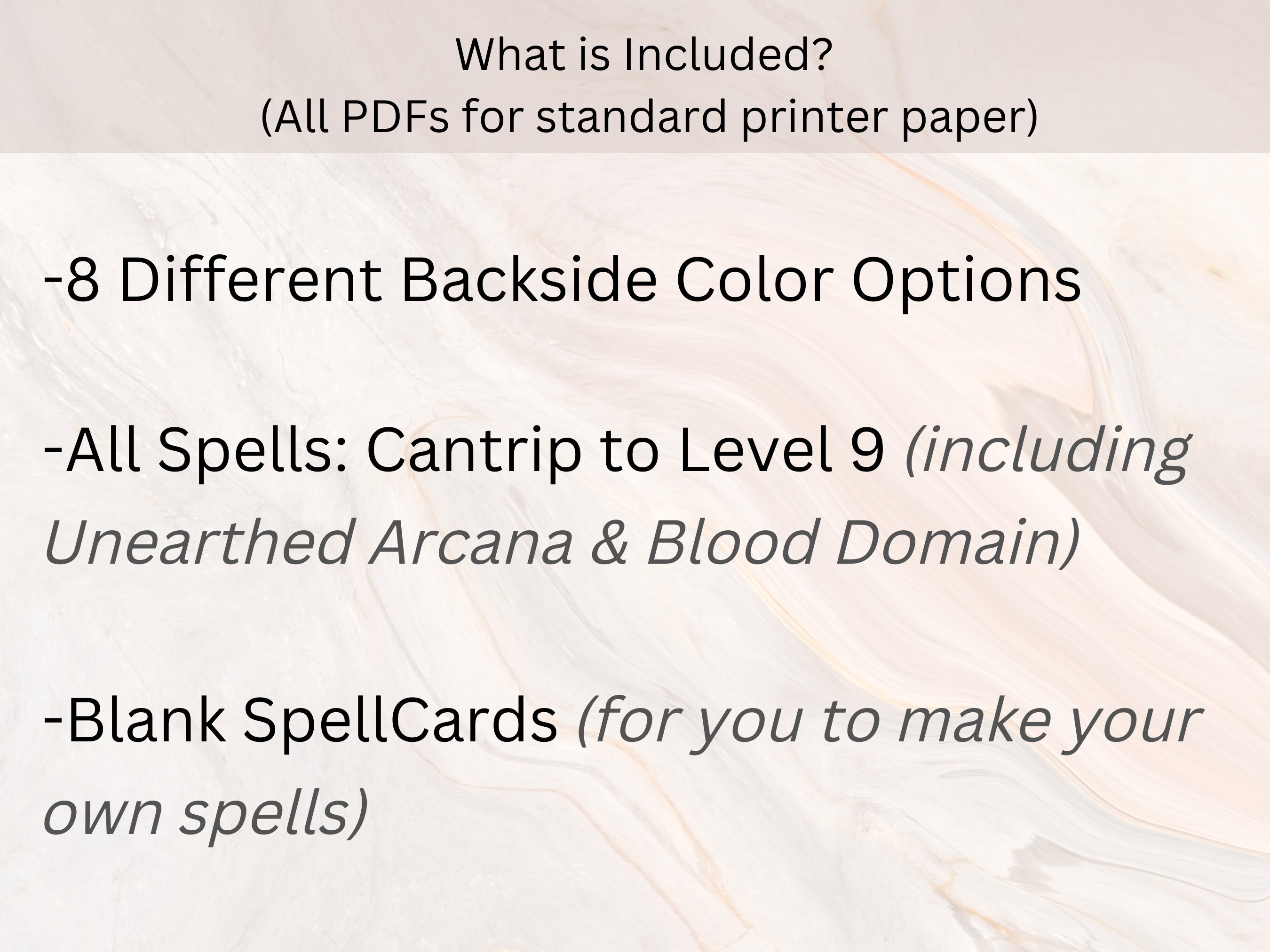 Bard Dnd Spell Cards Dnd Spellbook Dnd Spellbook Cards - Etsy Australia