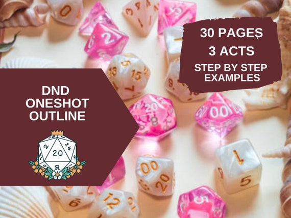DND Oneshot Outline - Etsy UK