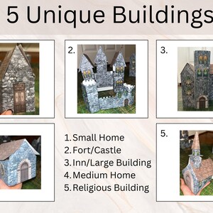 DND Stone Village | Dnd Town | Dnd Printable Town | Dnd House| Dnd Town ...