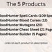BLOOD HUNTER BUNDLE | Dnd Bloodhunter Pack | Blood Hunter Spells ...
