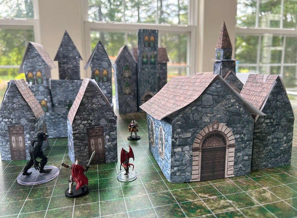 DND Stone Village Dnd Town Dnd Printable Town Dnd House - Etsy UK