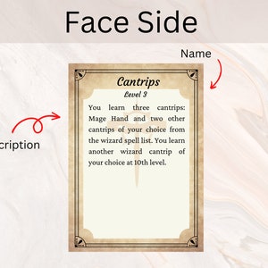 Rogue Ability Cards | Dnd Ability Cards | D&D Rogue | Dnd Spellbook ...