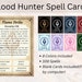 BLOOD HUNTER BUNDLE | Dnd Bloodhunter Pack | Blood Hunter Spells ...