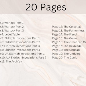 Warlock Cheat Sheet | Warlock Quick Reference Guide | Dnd Cheat Sheet ...