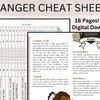 Sorcerer Cheat Sheet Sorcerer Quick Reference Guide Dnd Cheat Sheet ...