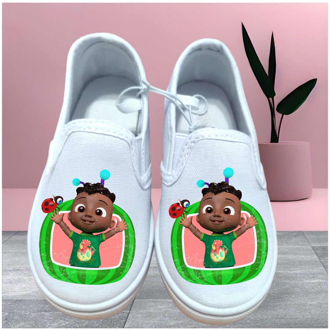 Cody Cocomelon Canvas Shoes for Toddler. Cody Time Gift Idea - Etsy