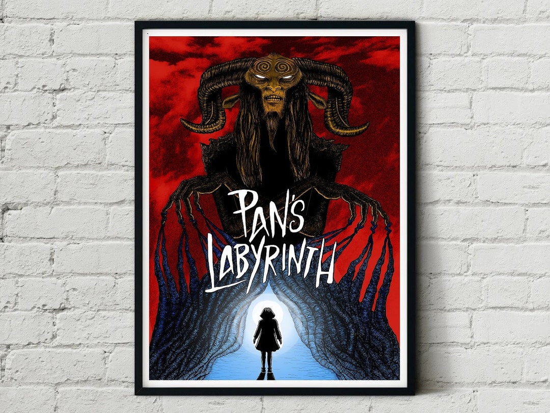 Pans Labyrinth Poster Artwork Alternative Design Movie Film Poster ...
