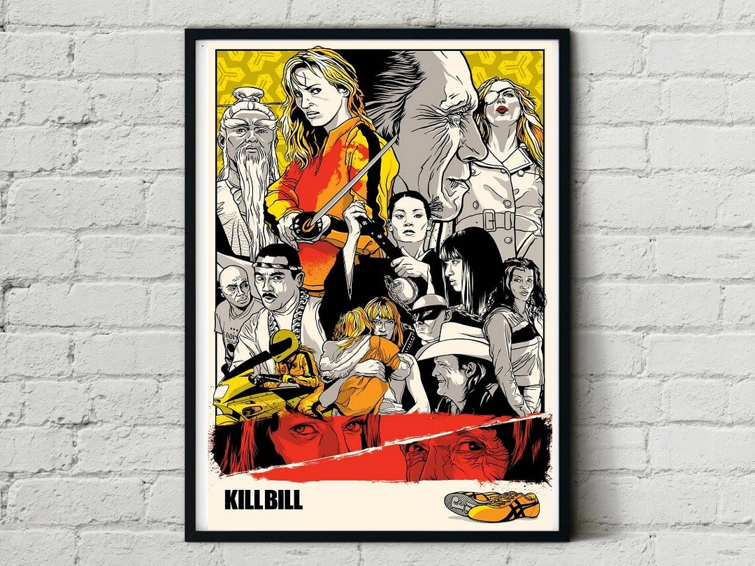 Kill Bill Poster Artwork Alternative Design Movie Film Poster - Etsy