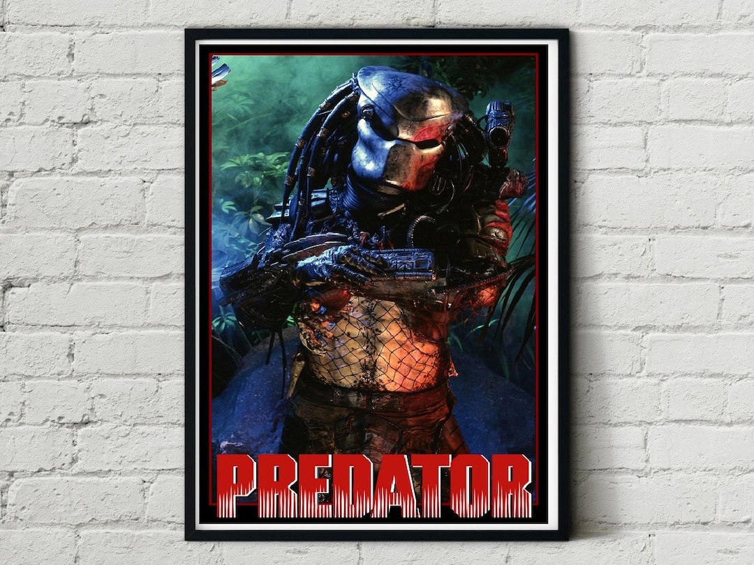 Predator Artwork Alternative Design Movie Film Poster Print - Etsy