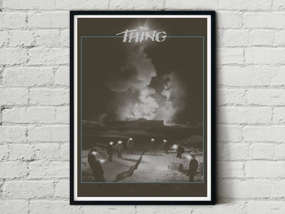 The Thing Poster Artwork Alternative Design Movie Film Poster Print - Etsy