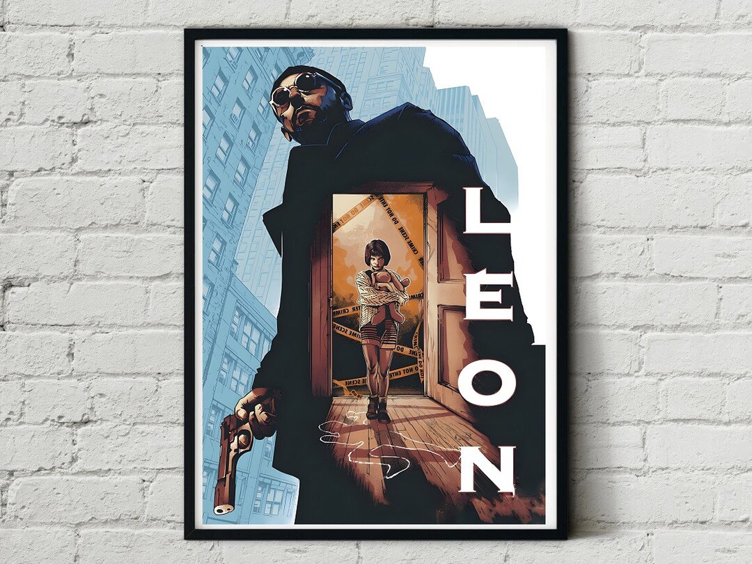 Leon by Luc Besson Poster Artwork Alternative Design Movie - Etsy