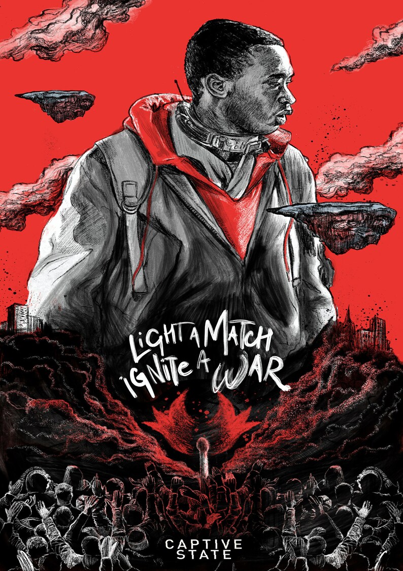 Captive State Poster Artwork Alternative Design Movie Film Poster Print ...