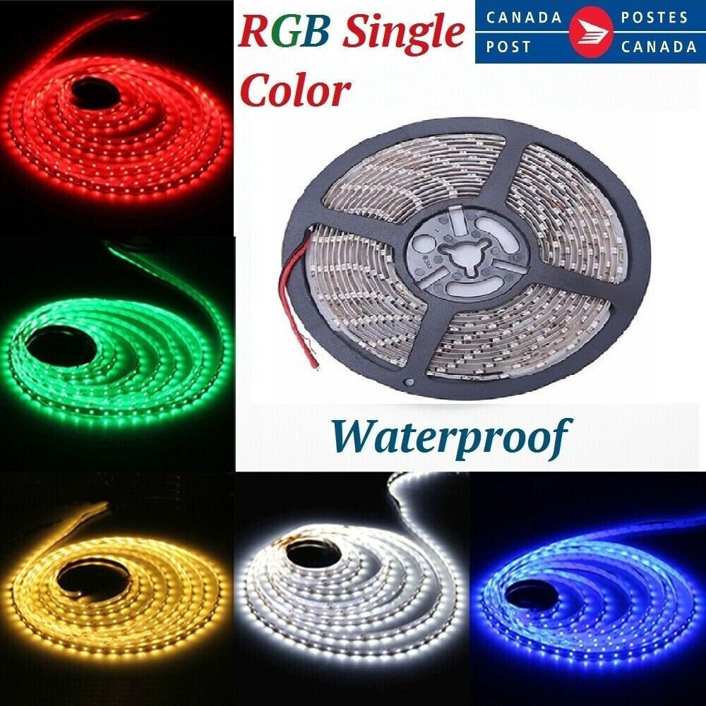 5M 2835 300 LED Strip Light Waterproof Boat Truck Car House Garden ...