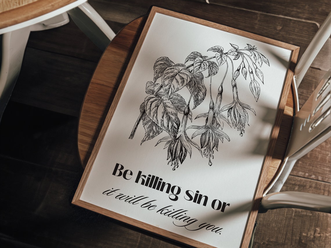 John Owen Wall Art, Christian Wall Art, Puritan Wall Art, Christian ...