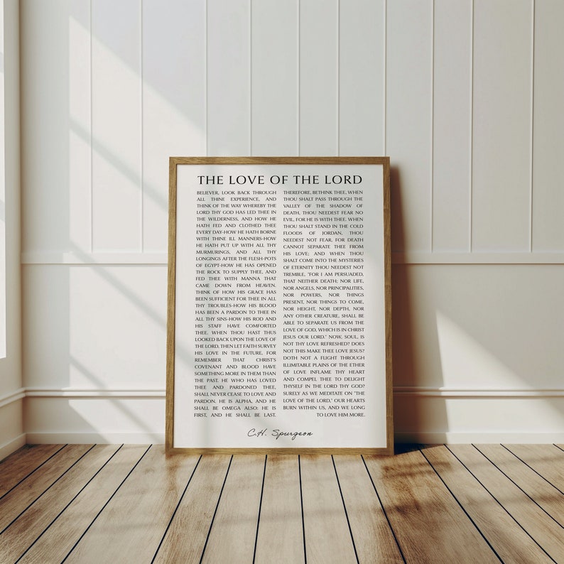 Charles Spurgeon Wall Art, Christian Printable Wall Art, Christian Home ...