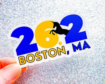 Boston Marathon Water Bottle - Etsy