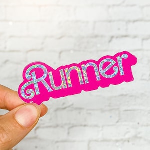 Running Sticker, Run Sticker, Vinyl Sticker, Water Bottle Sticker ...