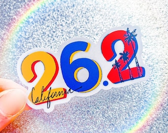 San Diego Marathon Stickers - Etsy