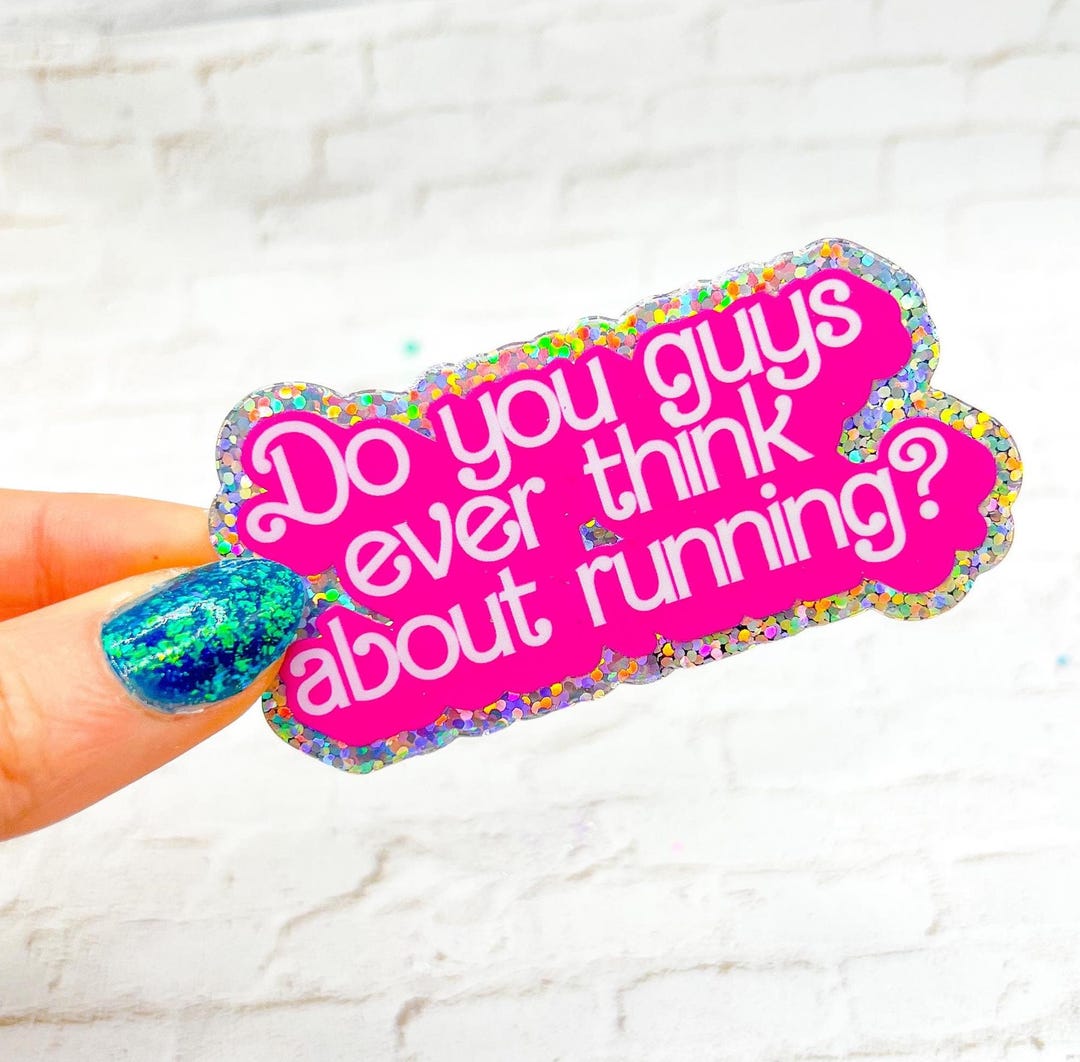 Running Sticker, Run Sticker, Vinyl Sticker, Water Bottle Sticker ...
