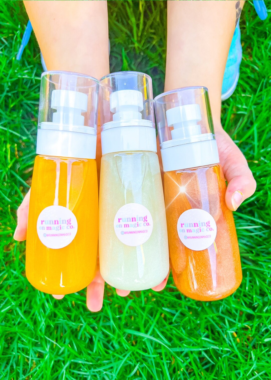 Pixie Dust Glitter Body Spray: Aloe Vera & Lavender Scent - Etsy