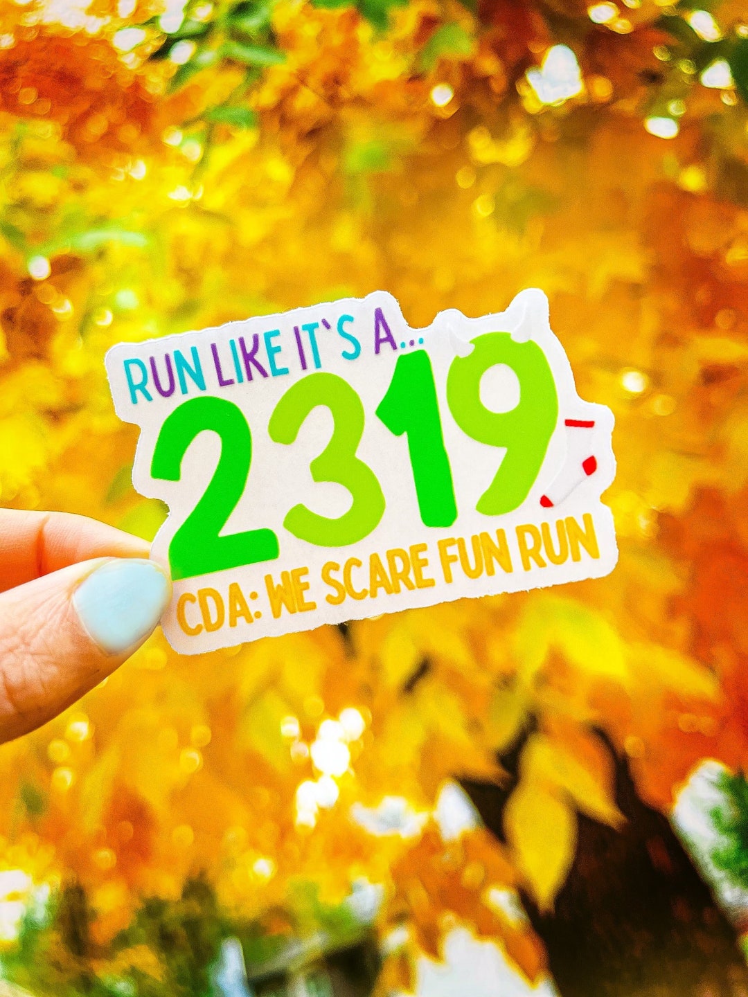 Monster Sticker, Rum, Runner, INC, Running, Water Bottle Sticker ...