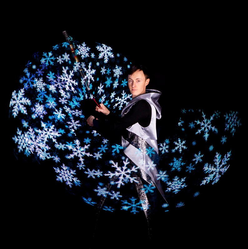 LED Pixel Poi Pro 72 144 Leds Fully Programmable - Etsy