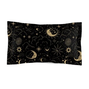 Celestial Pillow Cover | Gothic Pillow Cover | Witchy Pillow | Sun and ...