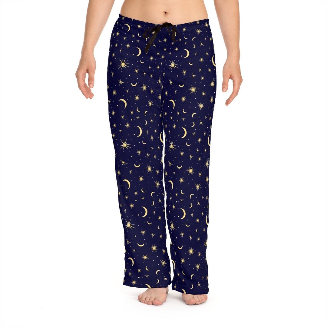 Moon and Stars Pajama Pants Women's Pajamas PJ Pants Gift for Her ...