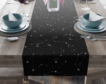 Zodiac Constellations Table Runner - Etsy