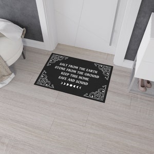 Witchy Heavy Duty Doormat | Welcome Mat | Floor Mat | Protection Spell ...