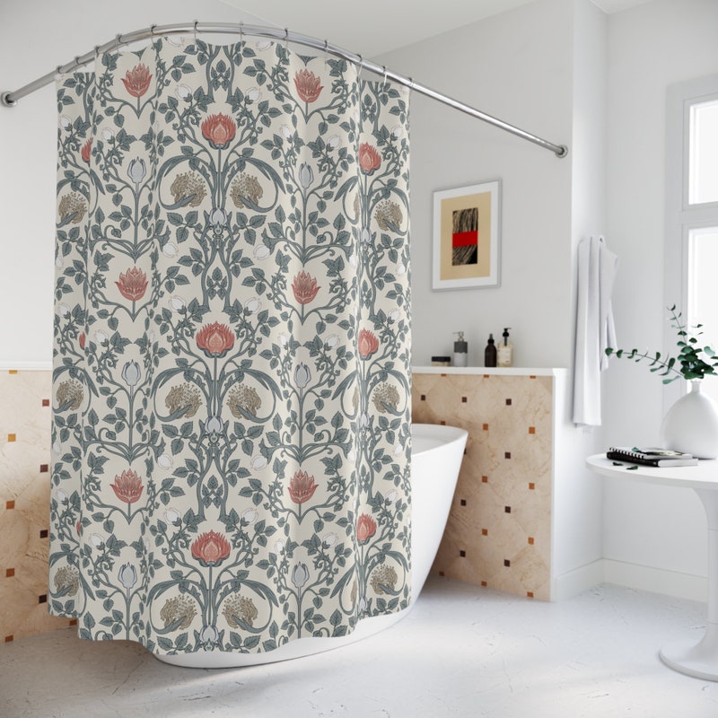 Victorian Bathroom Shower Curtains - Etsy
