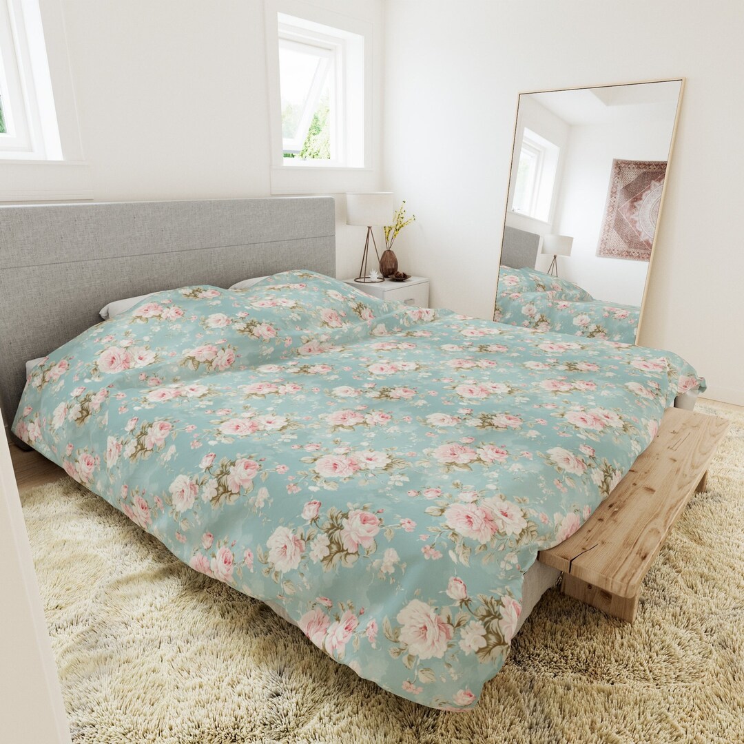 Shabby Chic Duvet Cover | French Country Rose | Toile Bedding ...