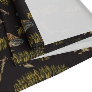 Moth & Fern Table Runner | Cottagecore Runner | Witchy Decor ...