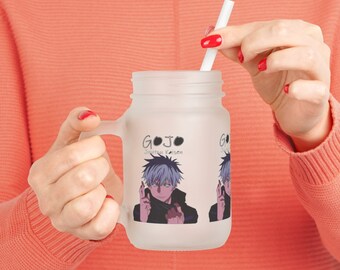 Jujutsu Kaisen Mason Jar - Etsy