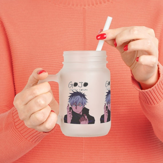 Gojo Satoru Jujutsu Kaisen Anime Mason Jar - Etsy