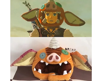 Bokoblin Mask, BOTW, Zelda, Link, Crochet by Allie, Breath of the Wild ...